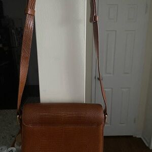 A.P.C. | Bags | Apc Small Grace Bag Brown Embossed Croc Leather | Poshmark